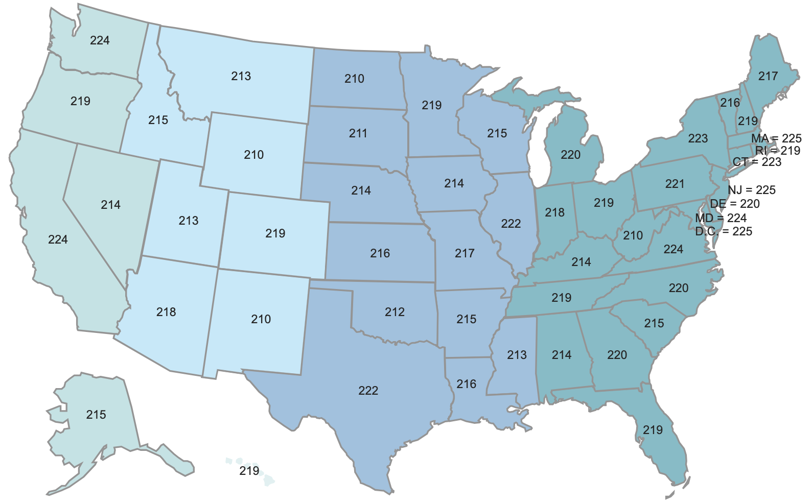 Class of 2026 National Merit Scholarship Semifinalist Selection Index Cutoffs for the PSAT and SAT